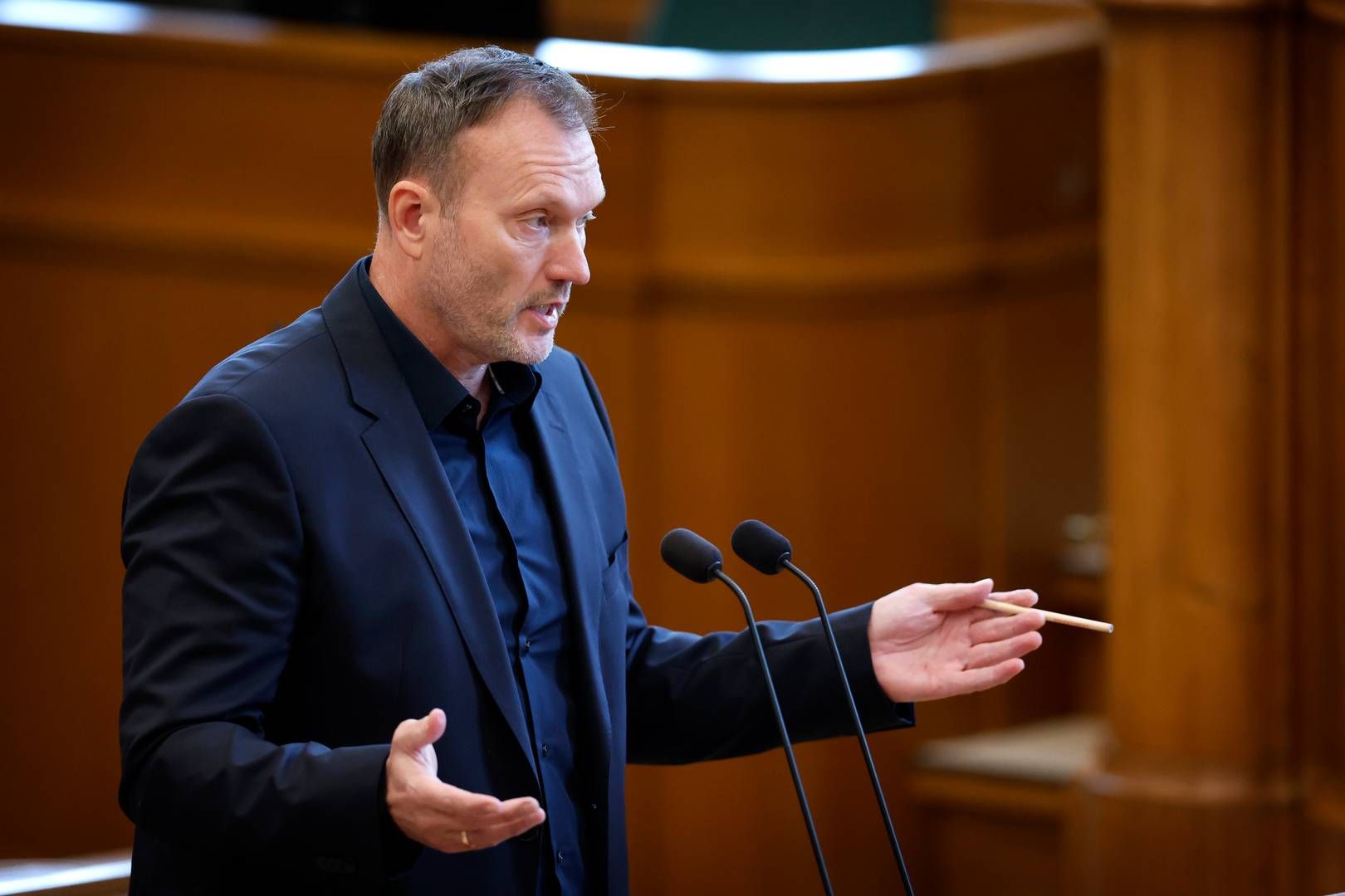 Lars Boje taler kulturpolitik under nye partifaner – men han vil stadig ...